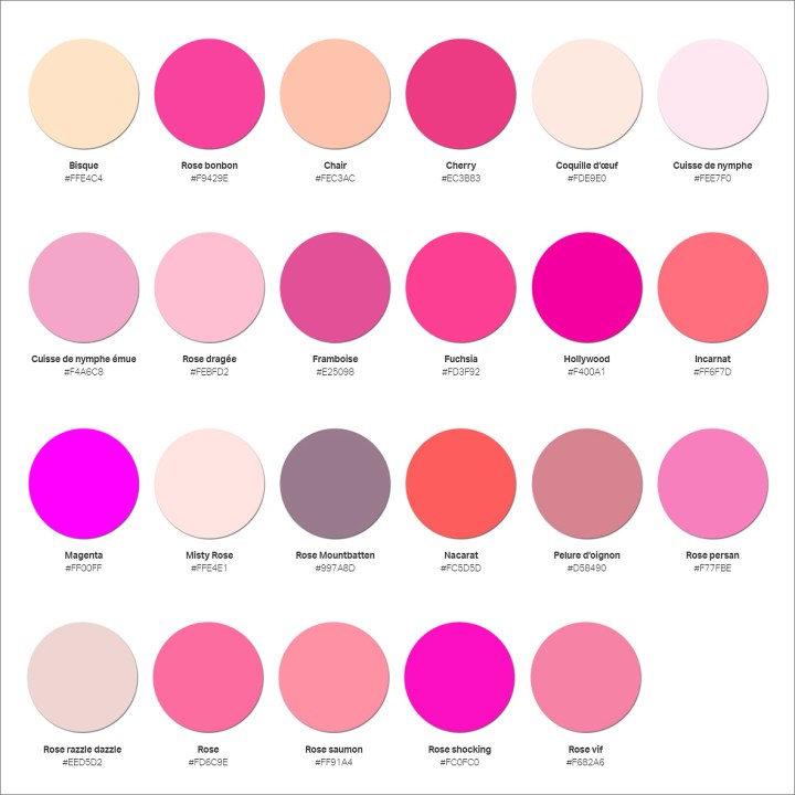 Quel rose choisir selon sa colorimétrie ? – THE COLOR FASHIONISTA