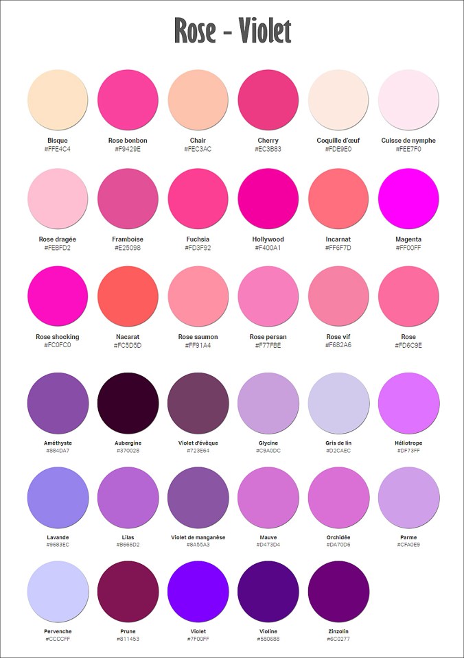 Comment porter le rose et le violet ? – THE COLOR FASHIONISTA
