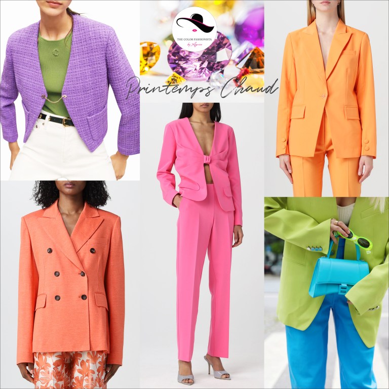 Colorimétrie 12 saisons : es-tu une femme Printemps Chaud ? – The Color ...