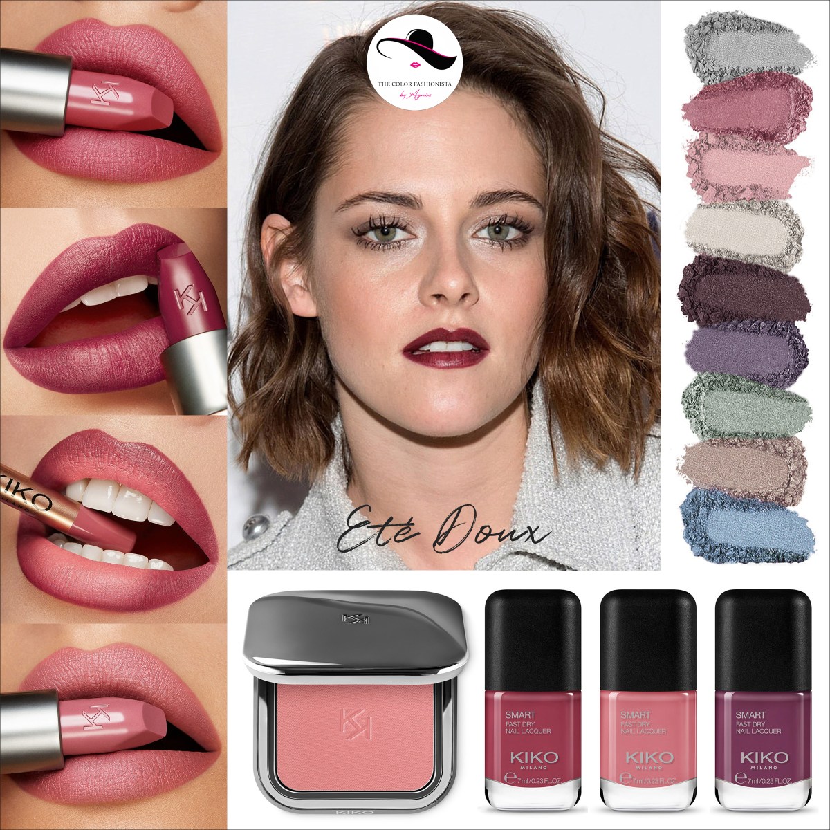 Colorimétrie 12 saisons : es-tu une femme Été Doux ? – The Color ...