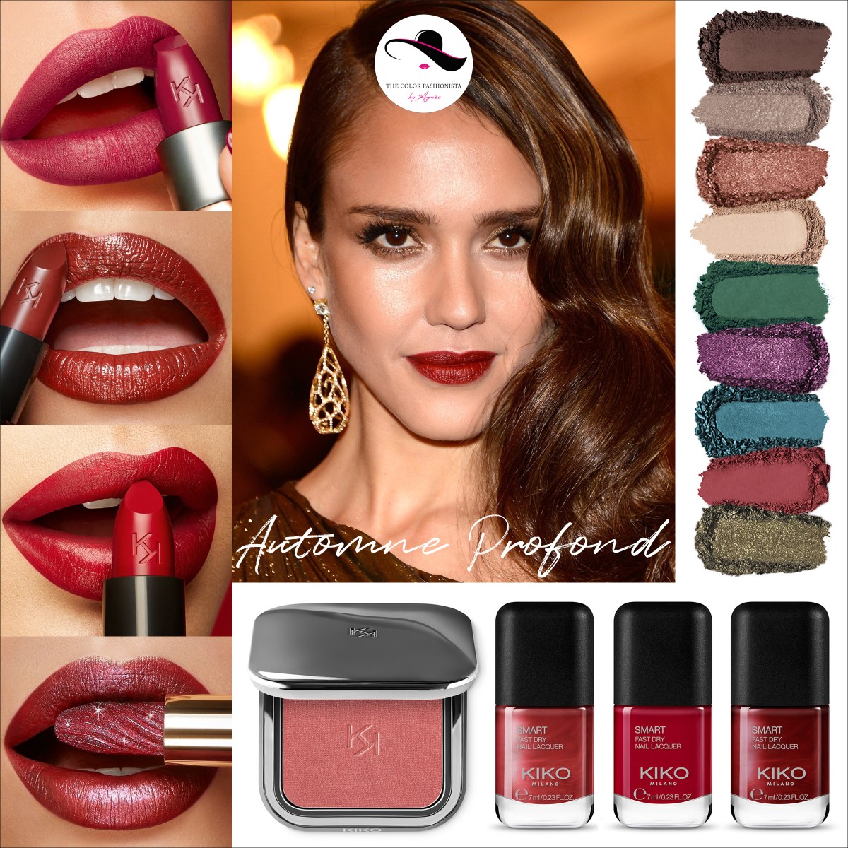 Colorimétrie 12 saisons : es-tu une femme Automne Profond ? – The Color ...