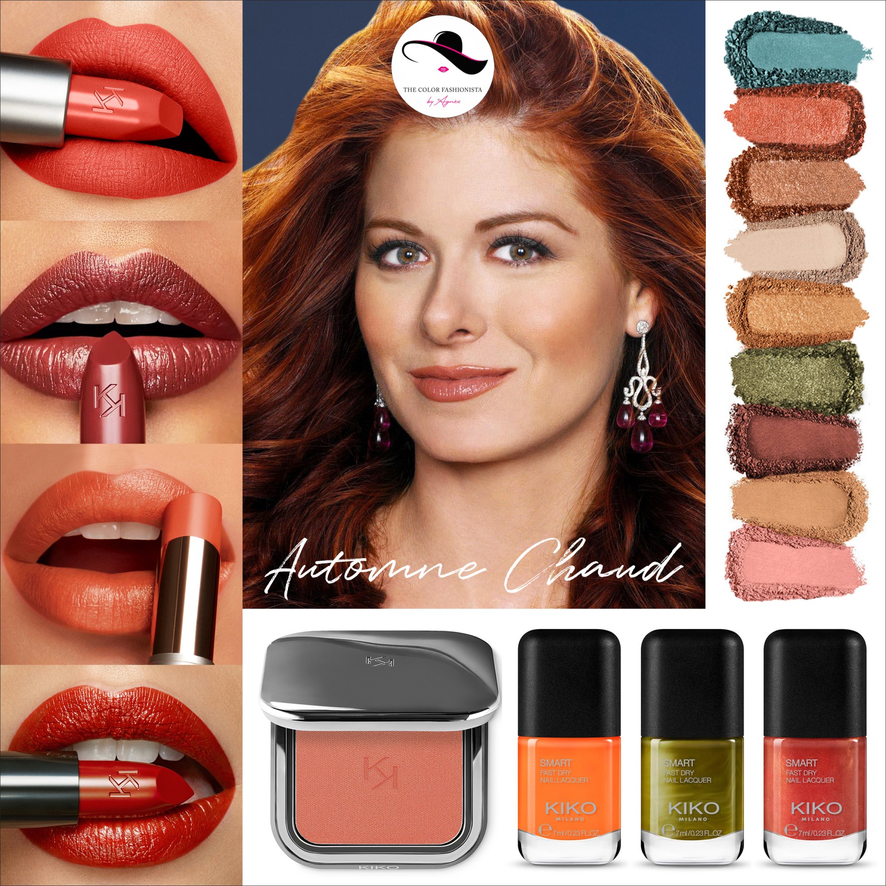 Colorimétrie 12 saisons : es-tu une femme Automne Chaud ? – The Color ...