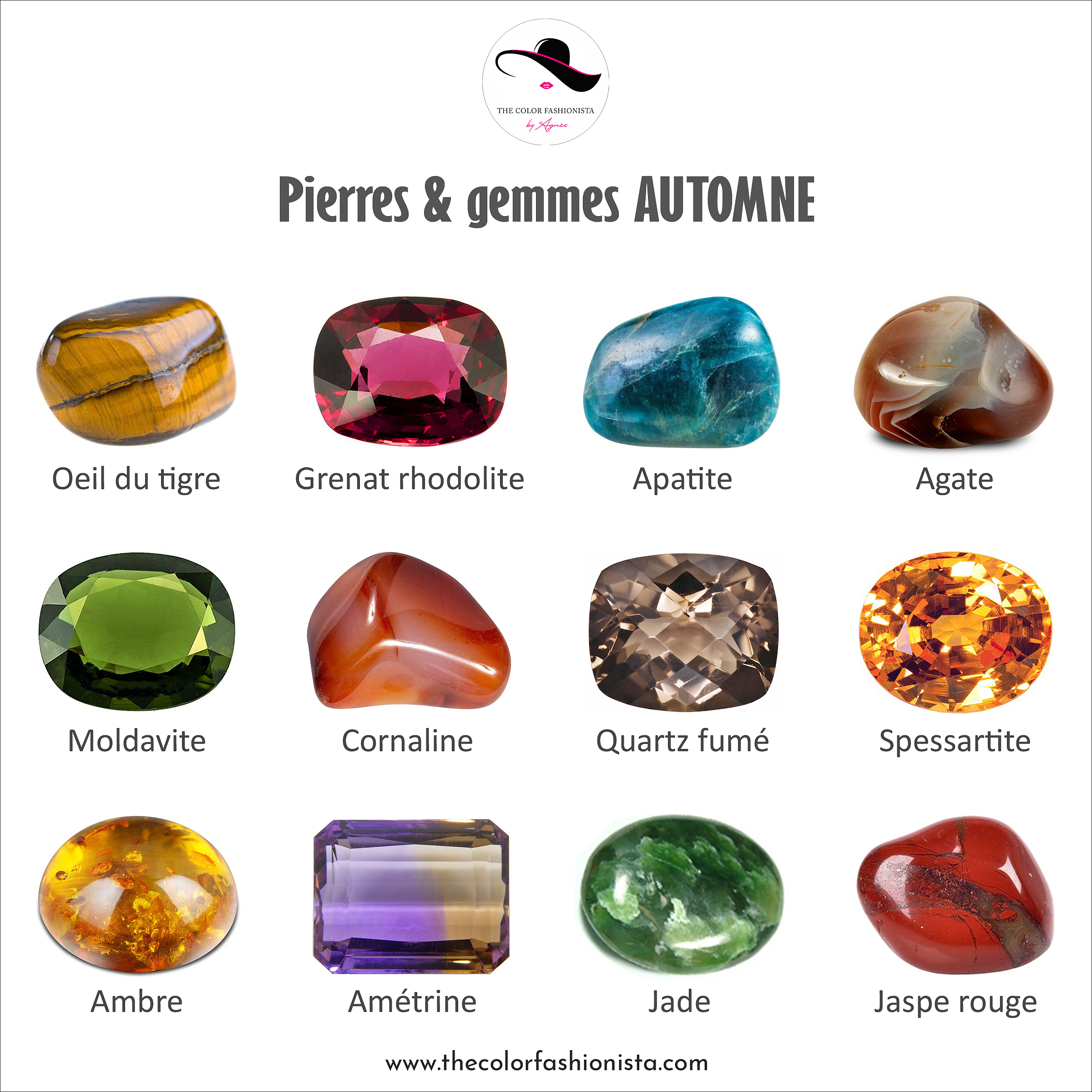 Quels métaux et gemmes choisir selon sa colorimétrie ? – The Color ...