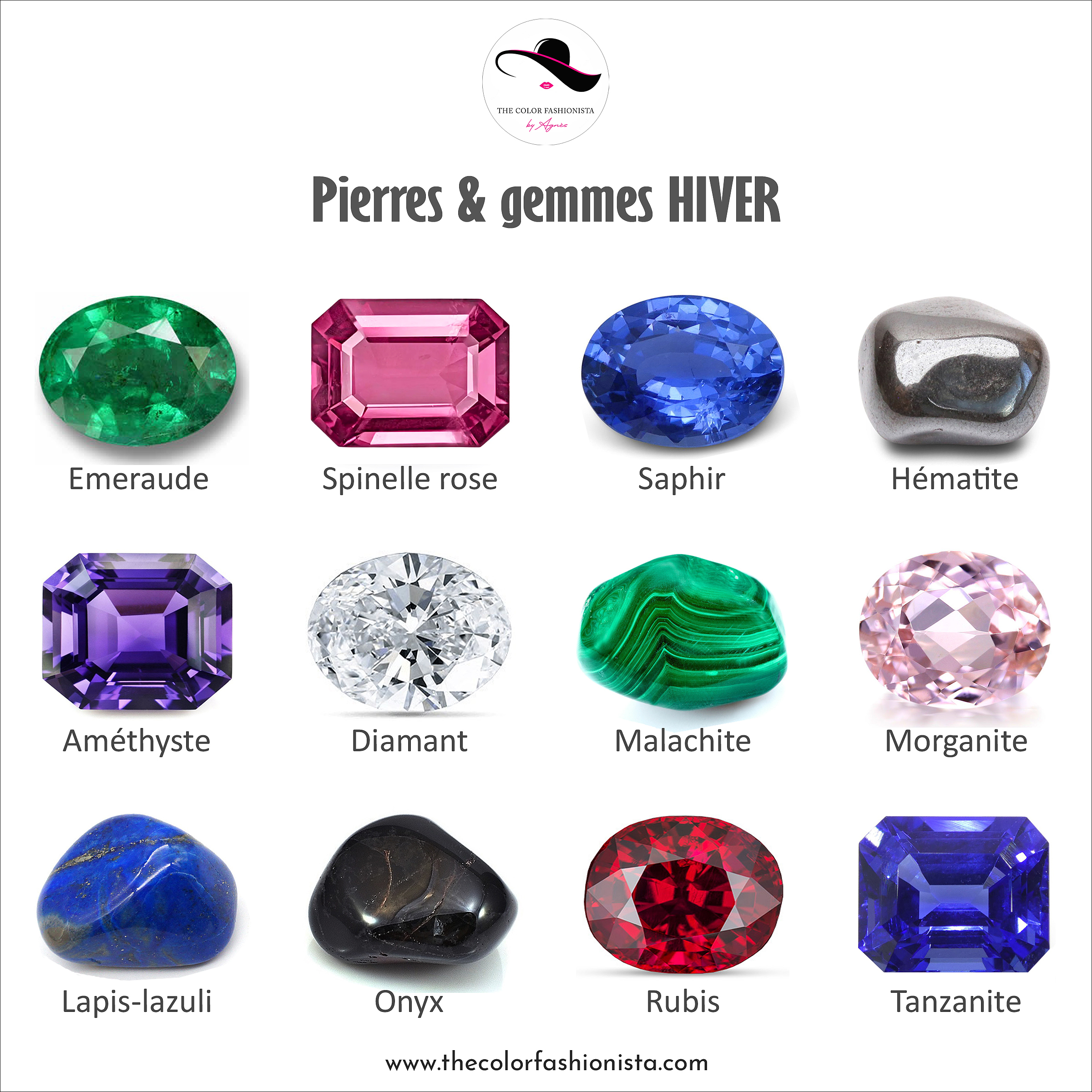 Quels métaux et gemmes choisir selon sa colorimétrie ? – The Color Fashionista