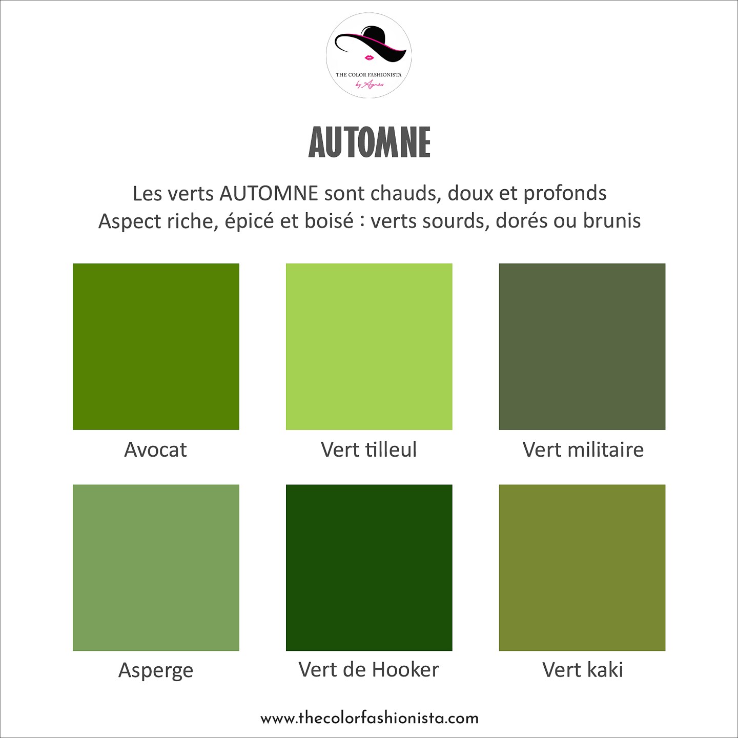 Quelles nuances de vert choisir pour sa saison ? – THE COLOR FASHIONISTA