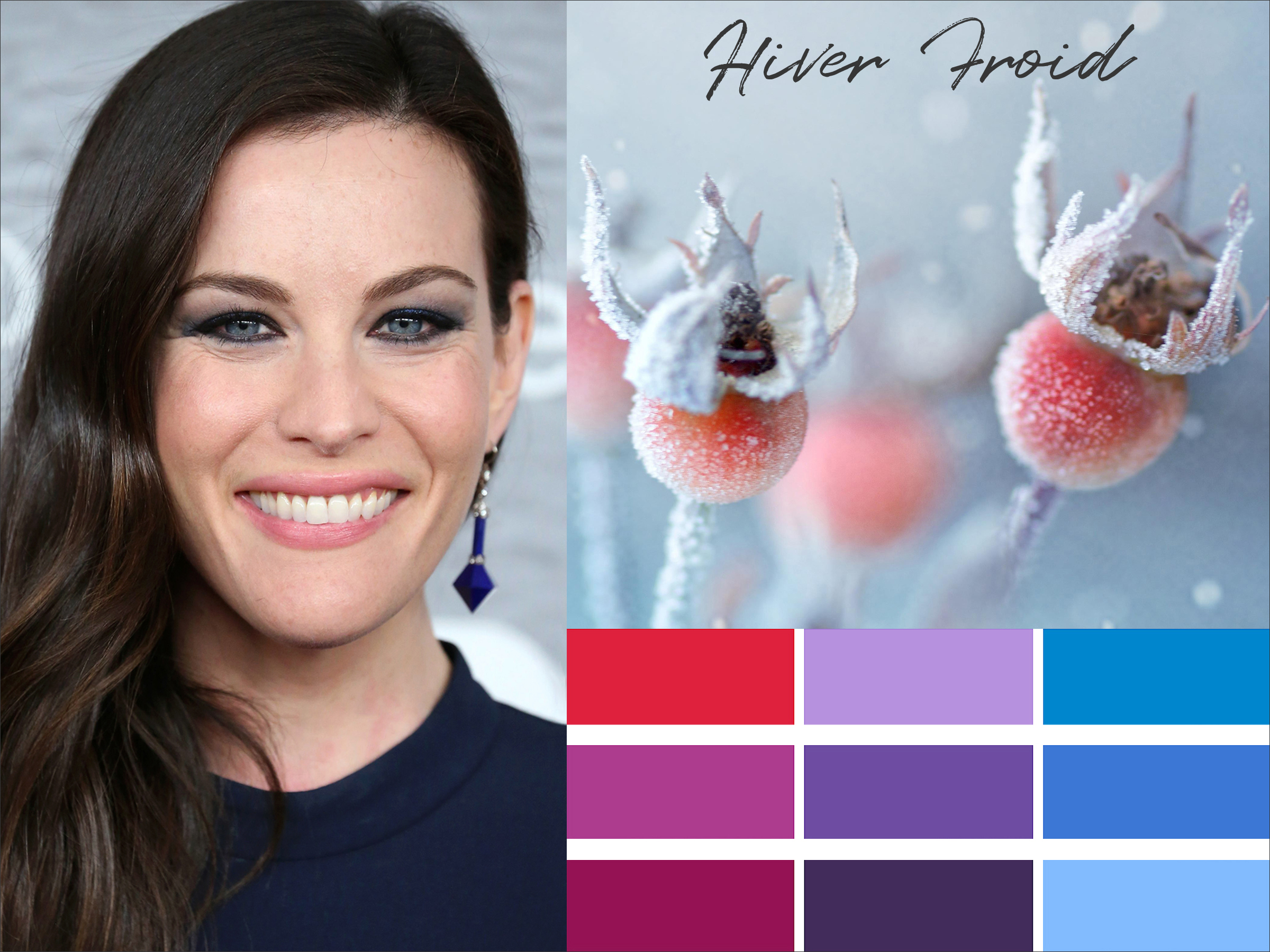 Colorimétrie 12 saisons : es-tu une femme Hiver Froid ? – The Color ...