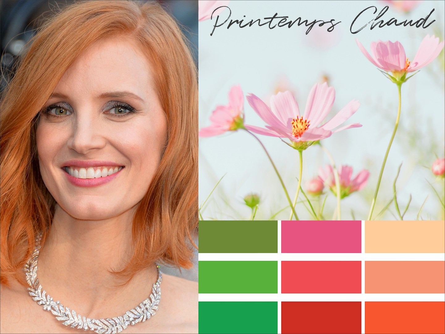 Colorimétrie 12 saisons : es-tu une femme Printemps Chaud ? – The Color ...