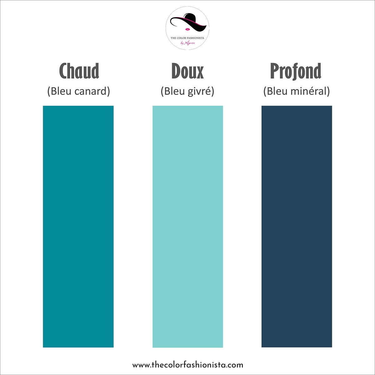 Quelles nuances de bleu choisir pour sa saison ? – THE COLOR FASHIONISTA