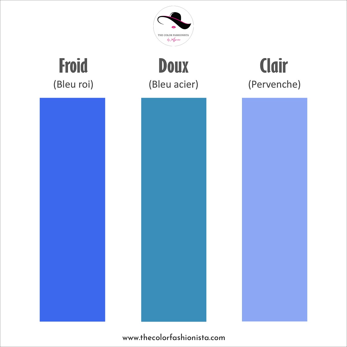 Quelles nuances de bleu choisir pour sa saison ? – THE COLOR FASHIONISTA