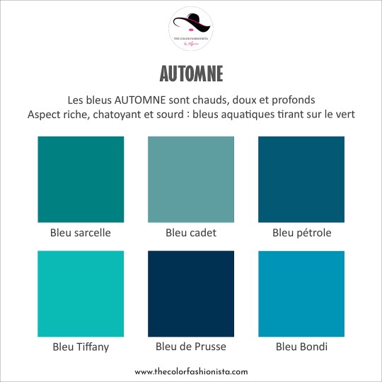 Quelles nuances de bleu choisir pour sa saison ? – THE COLOR FASHIONISTA