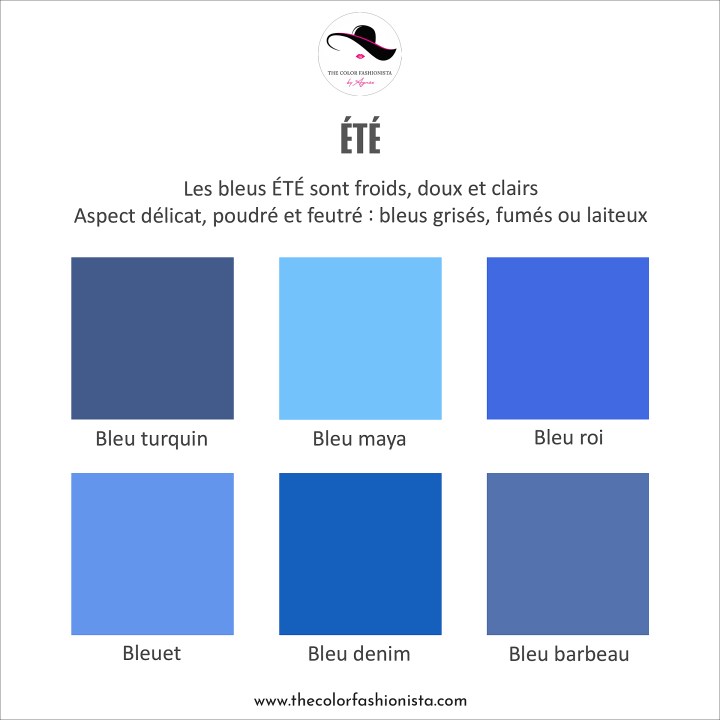 Quelles nuances de bleu choisir pour sa saison ? – The Color Fashionista