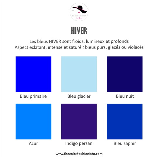 Quelles nuances de bleu choisir pour sa saison ? – THE COLOR FASHIONISTA