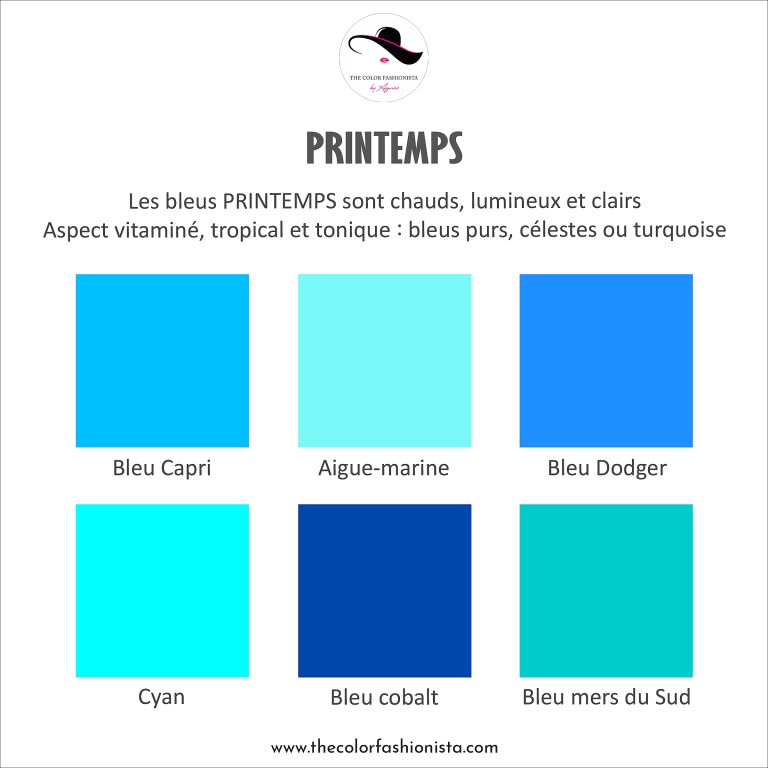 Quelles nuances de bleu choisir pour sa saison ? – THE COLOR FASHIONISTA