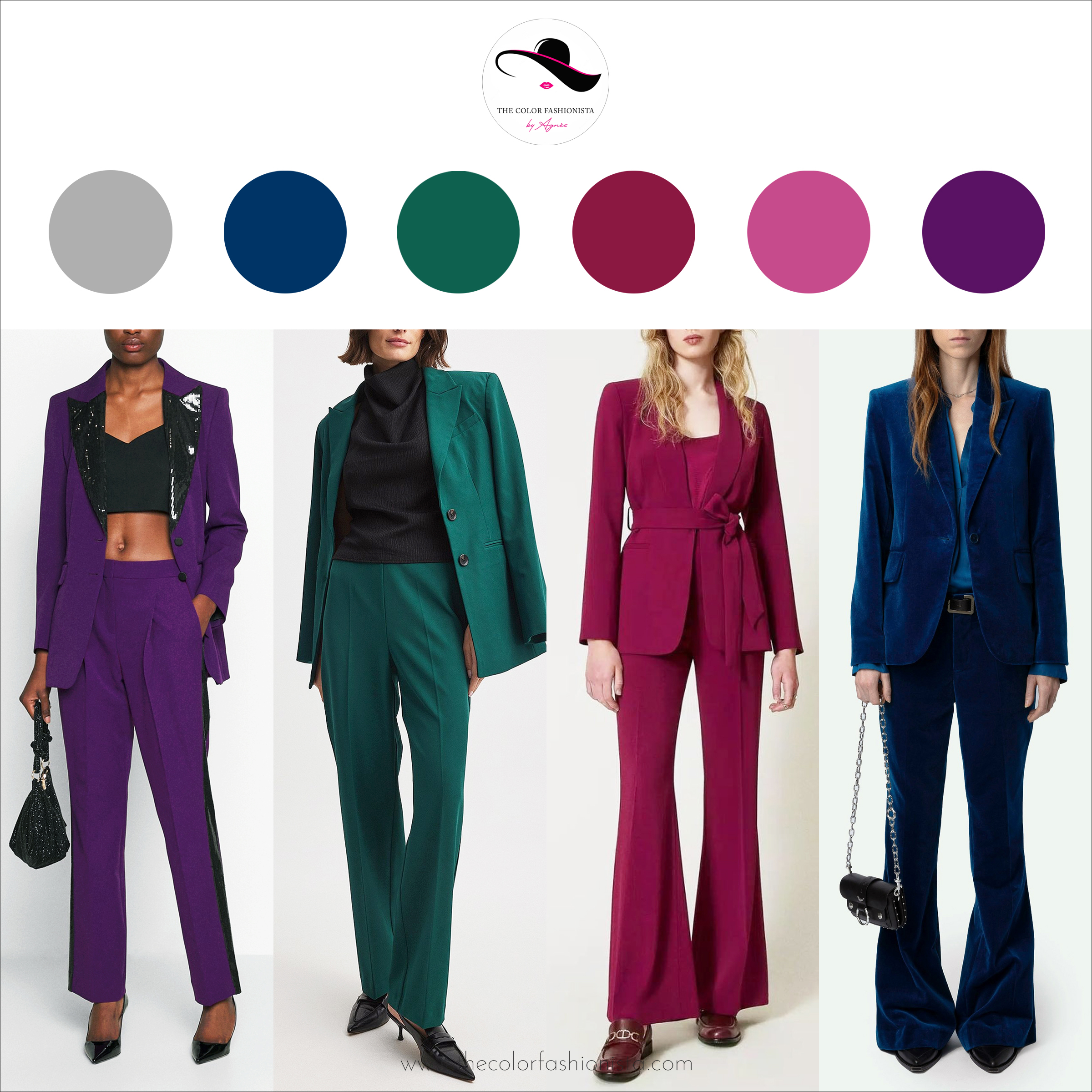 Méthode tonale : Automne Profond vs Hiver Profond – The Color Fashionista