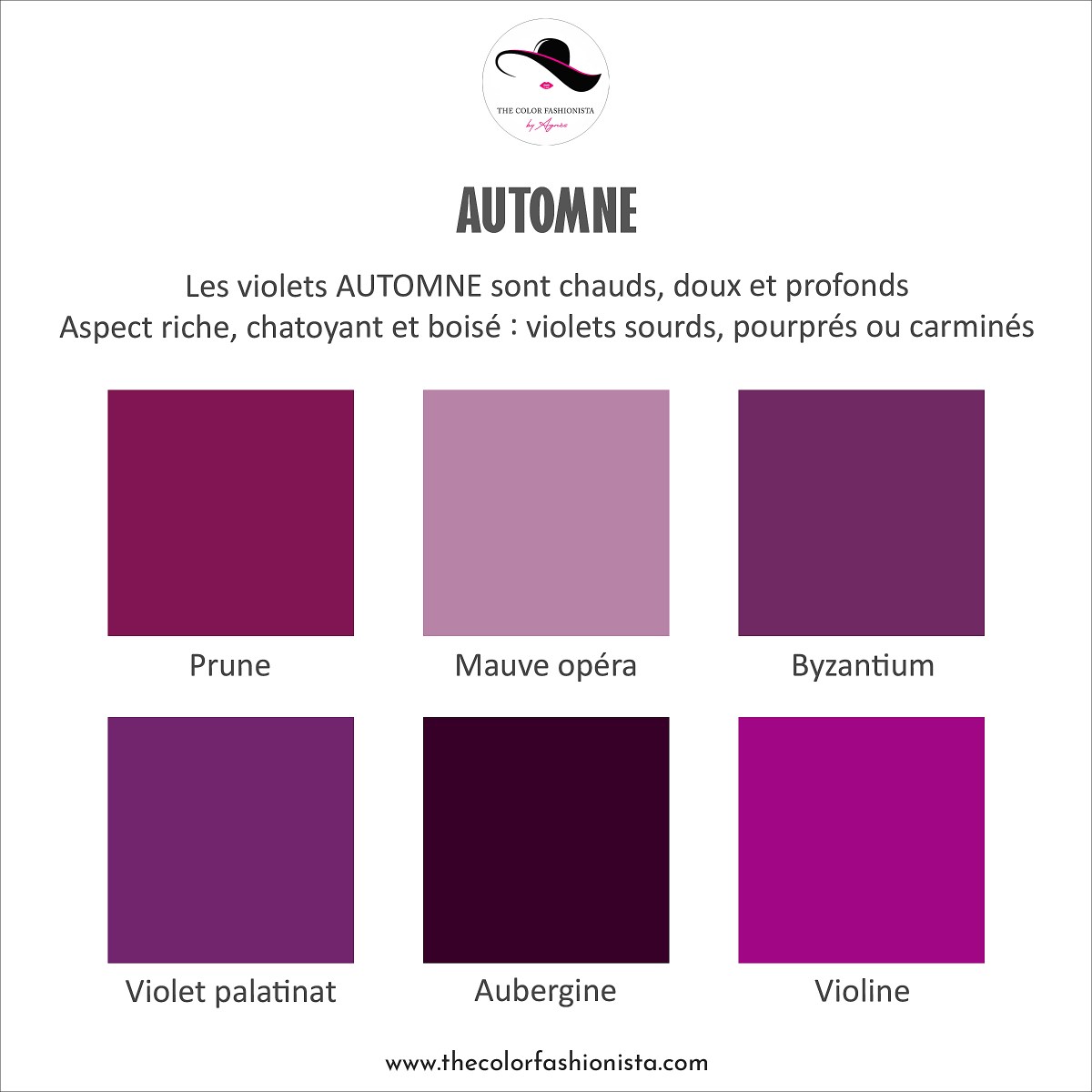 Quelles nuances de violet choisir pour sa saison ? – THE COLOR FASHIONISTA