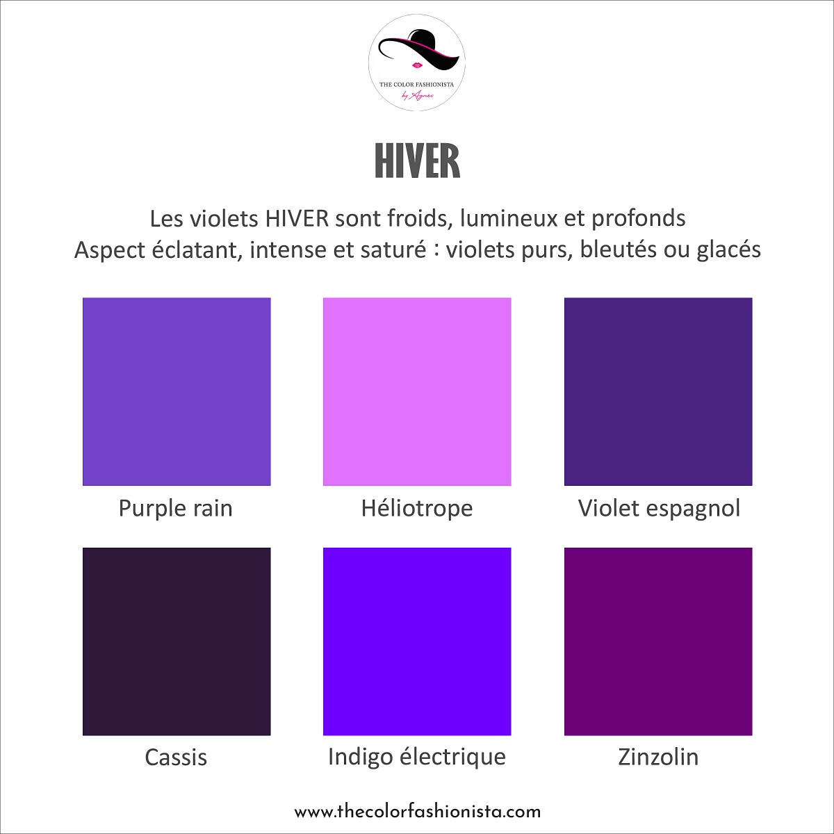 Quelles nuances de violet choisir pour sa saison ? – THE COLOR FASHIONISTA