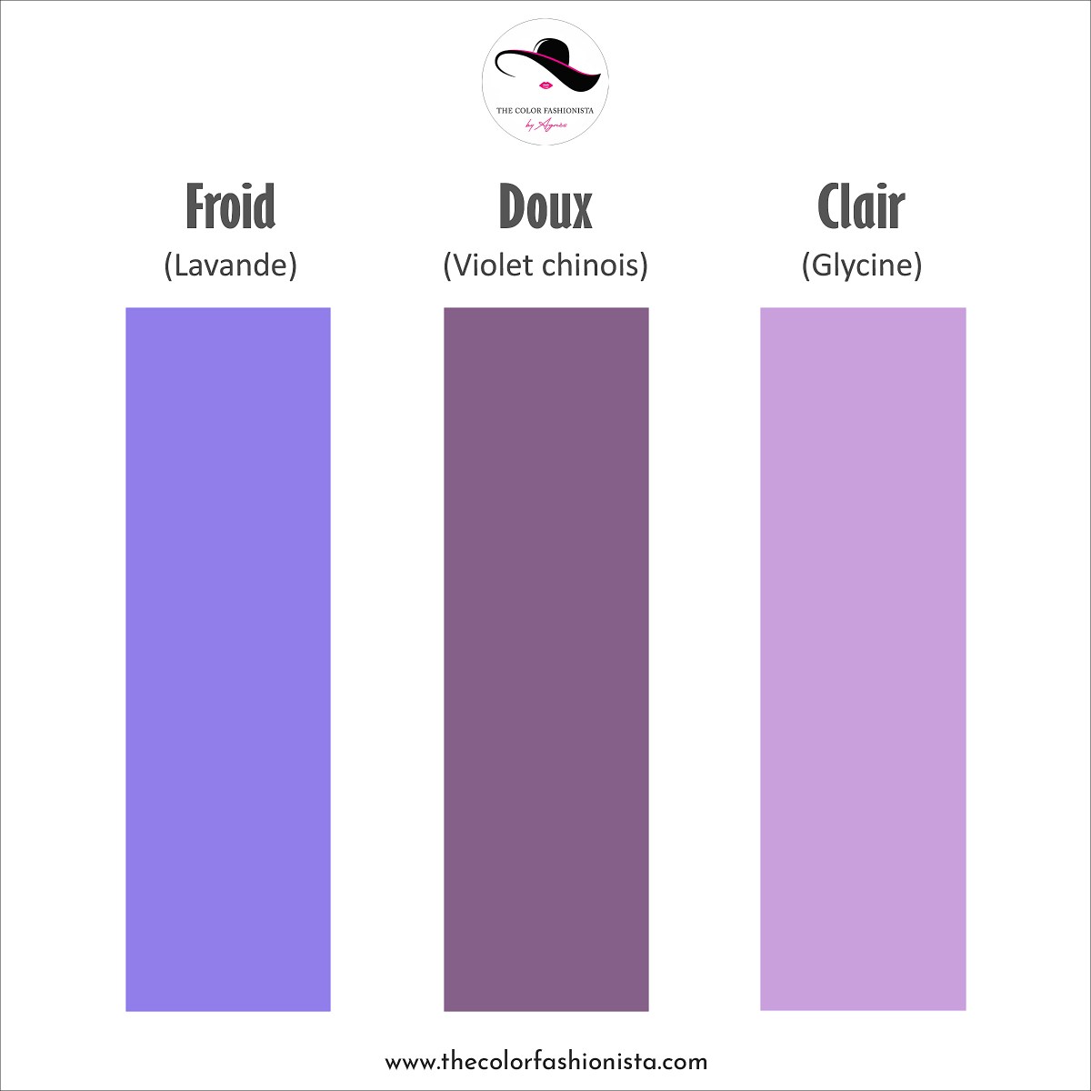 Quelles nuances de violet choisir pour sa saison ? – THE COLOR FASHIONISTA